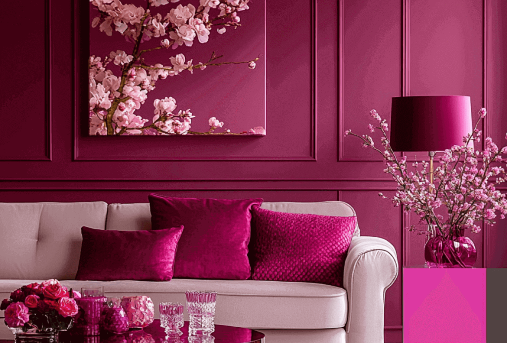 Viva Magenta. Our interior design tips for the trend colour of 2023.